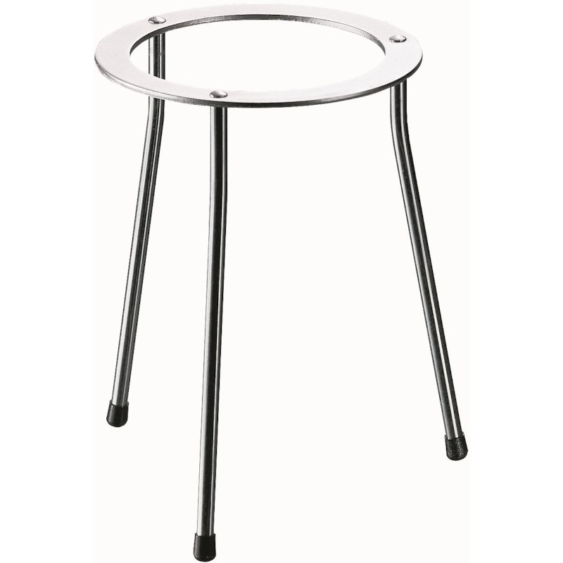 Driepoot 21 cm roestvast staal | Techni Science Nederland