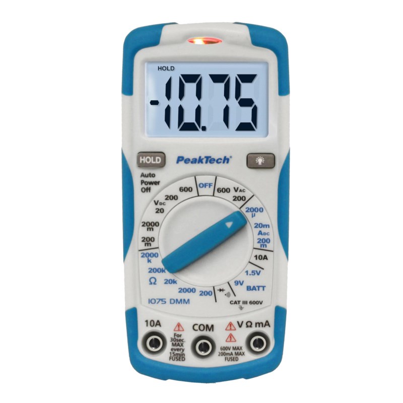Digitale multimeter 600 V AC/DC, NCV | Techni Science Nederland