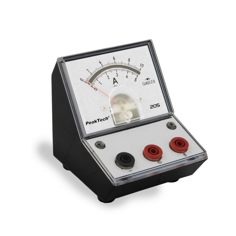 Analoge amperemeter - 0...5A/10A AC | Techni Science Nederland